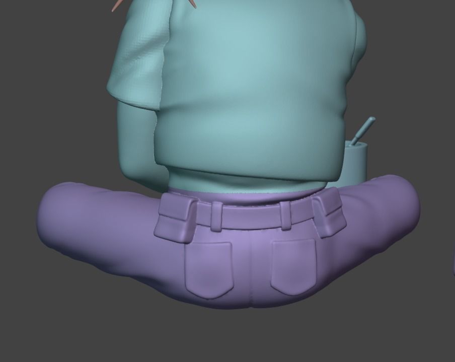 Brock cooking - Pokemon - 3D PRINT 3D model 3D printable | CGTrader