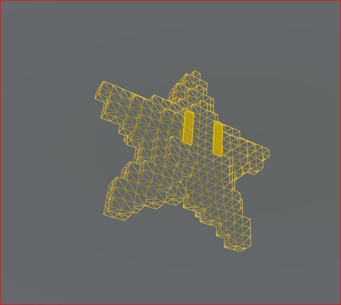 Mario Pixel Power Ups 3D model | CGTrader