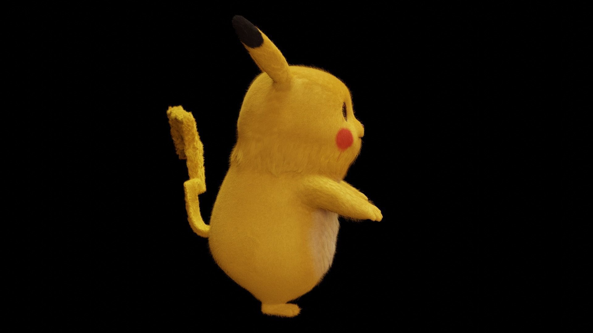 3D model Pikachu Dance VR / AR / low-poly | CGTrader