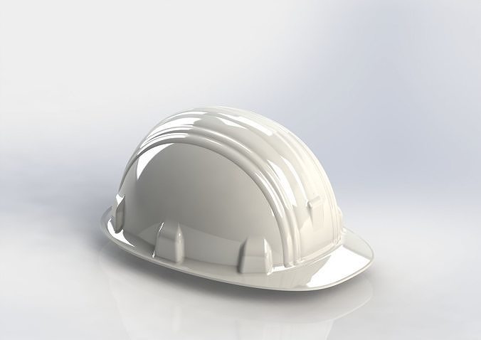 Safety Helmet - Hard Hat - Cap Helmet Real Size Model 3D model | CGTrader