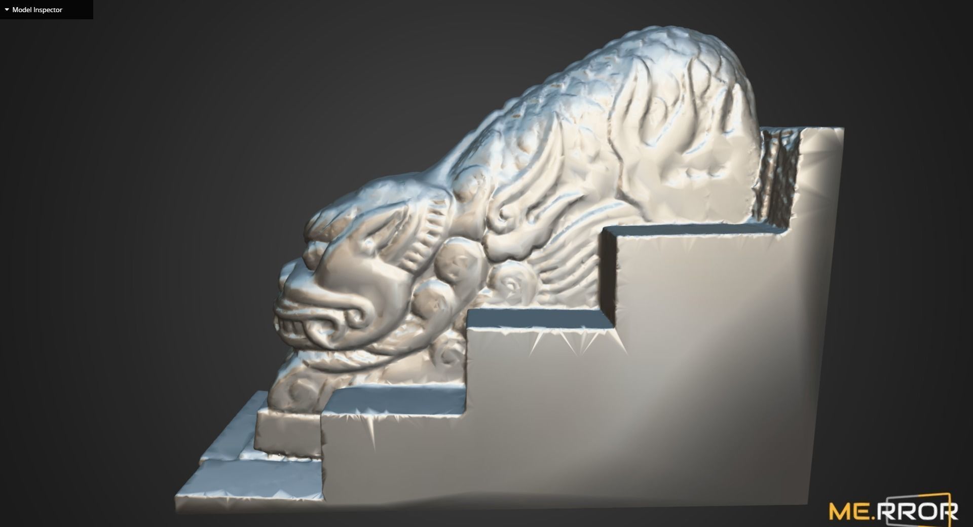 3D model Heatea Mythical Unicron Stone Stair VR / AR / low-poly | CGTrader