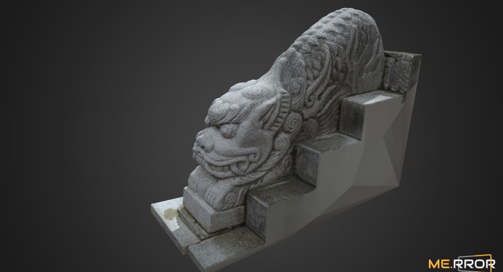 3D model Heatea Mythical Unicron Stone Stair VR / AR / low-poly | CGTrader