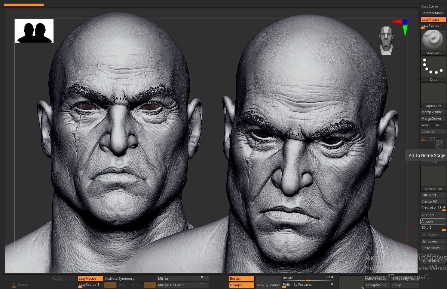 3D model Kratos - God of War - Fan Art 3d model VR / AR / low-poly ...