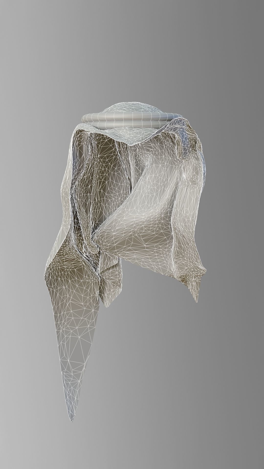 Saudi Shemagh 3D model | CGTrader