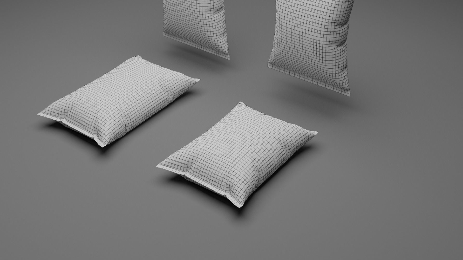 3D model Chips Packet Pack VR / AR / low-poly | CGTrader