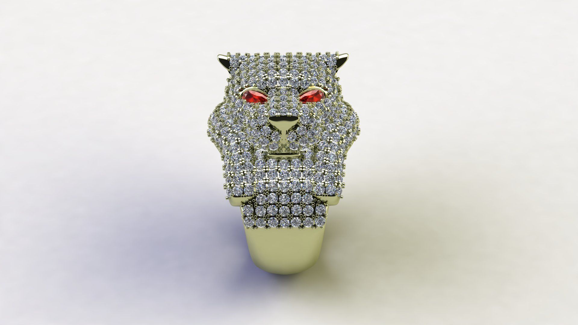 Tiger Ring Puma 3D model | CGTrader