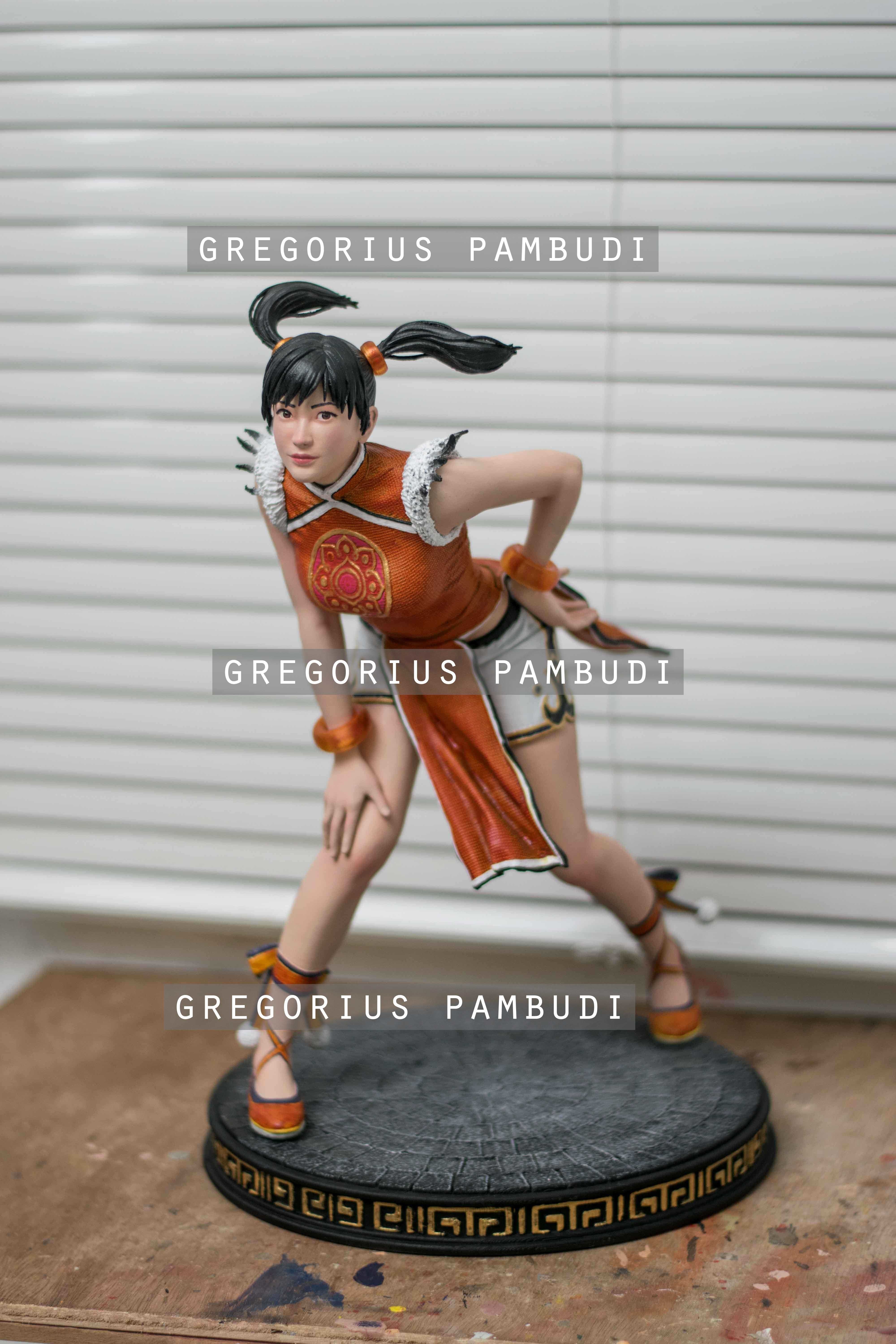 Ling Xiaoyu Tekken Fan Art Statue 3d Printable 3D model 3D printable | CGTrader