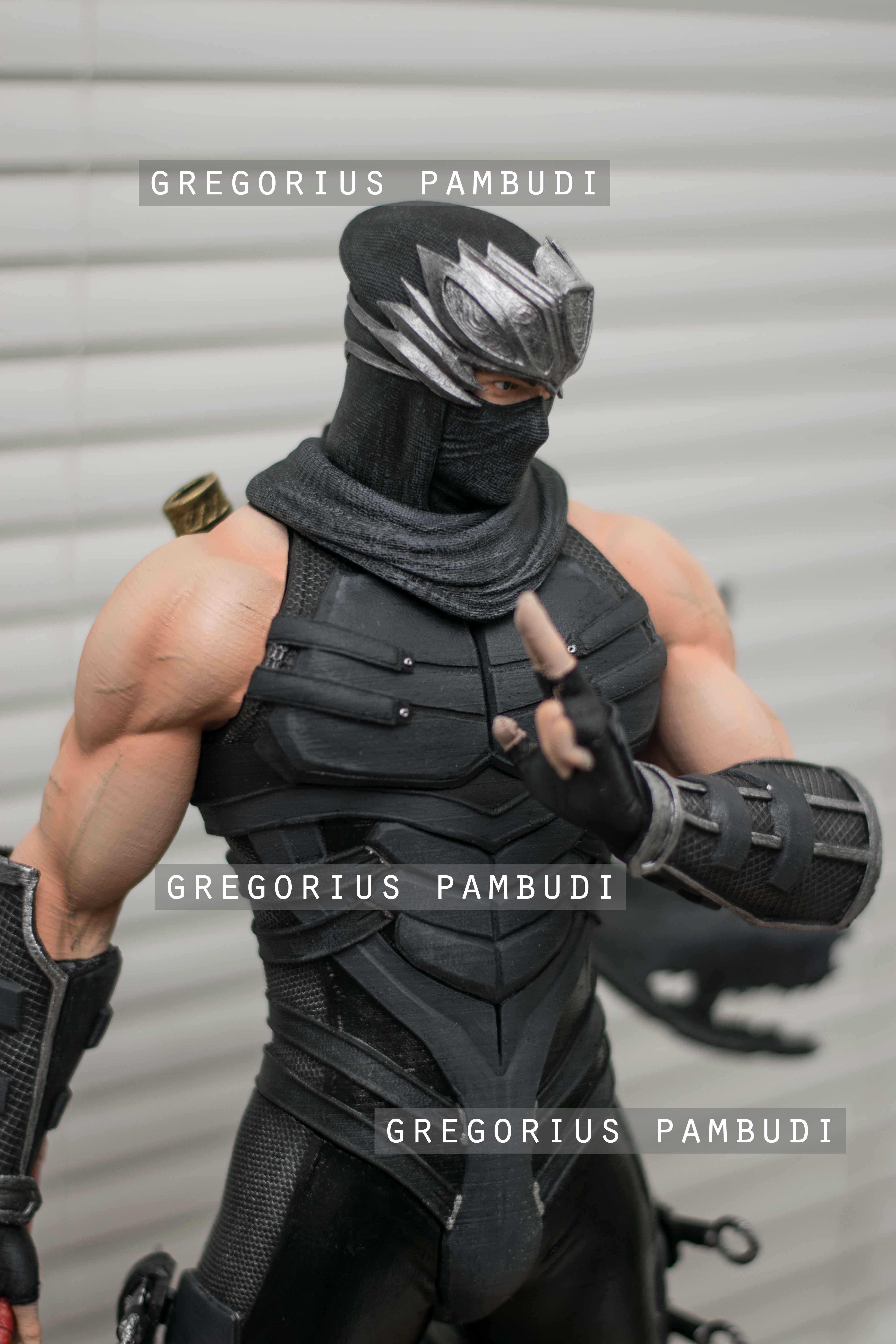 Ryu Hayabusa Ninja Gaiden Fan Art Statue 3d Printable 3D model 3D ...