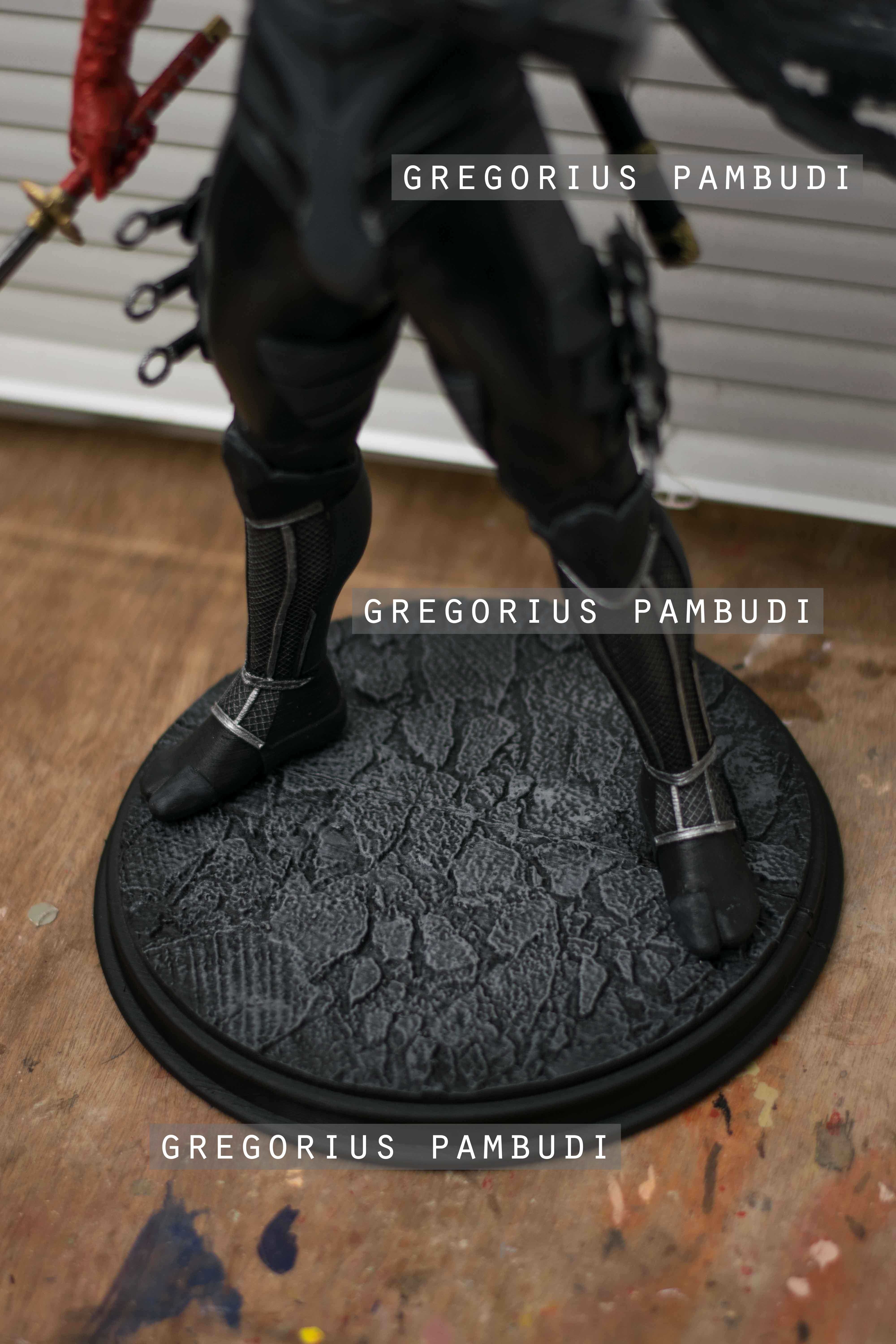 Ryu Hayabusa Ninja Gaiden Fan Art Statue 3d Printable 3D model 3D ...