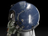 High Quality HGU-33 Fighter Pilot Helmet with MBU-12 Oxygen Mask 3D ...