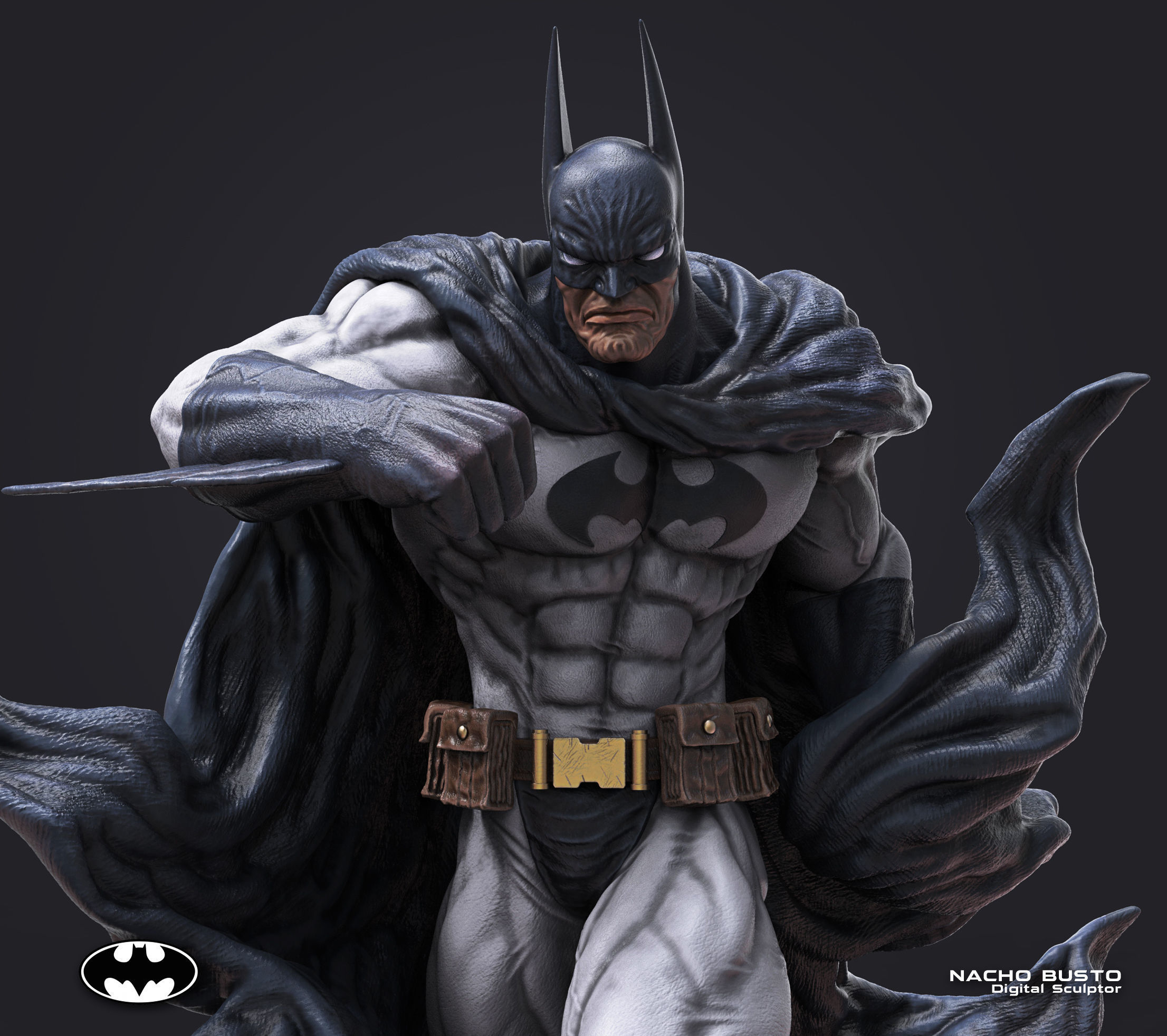 Batman for 3d print model 3D model 3D printable | CGTrader