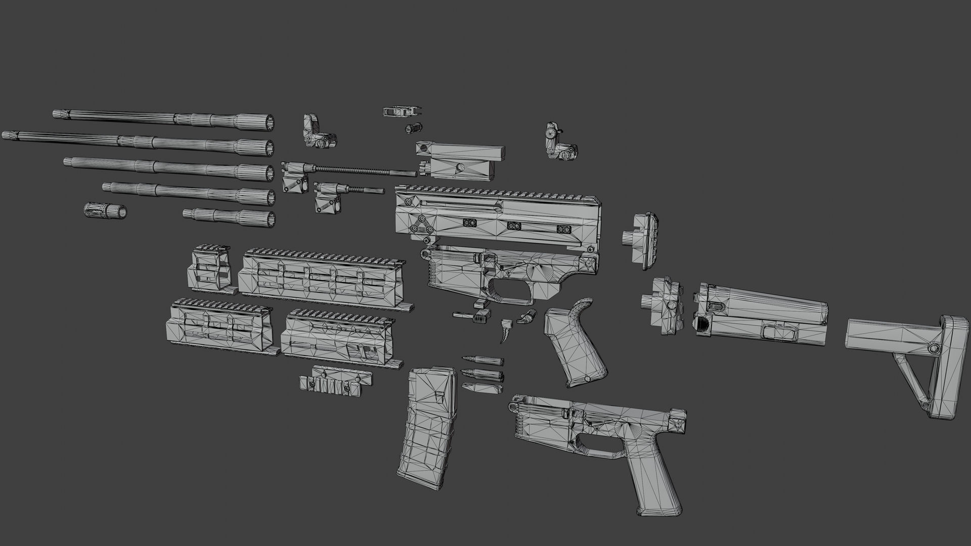 3D model BT APC Rifle VR / AR / low-poly | CGTrader