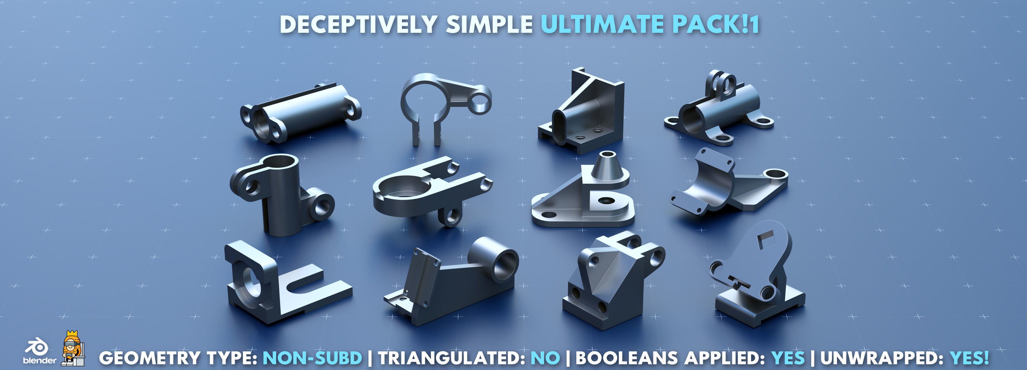 Simple Kitbash Bundle Ultimate Pack 1 3D model | CGTrader