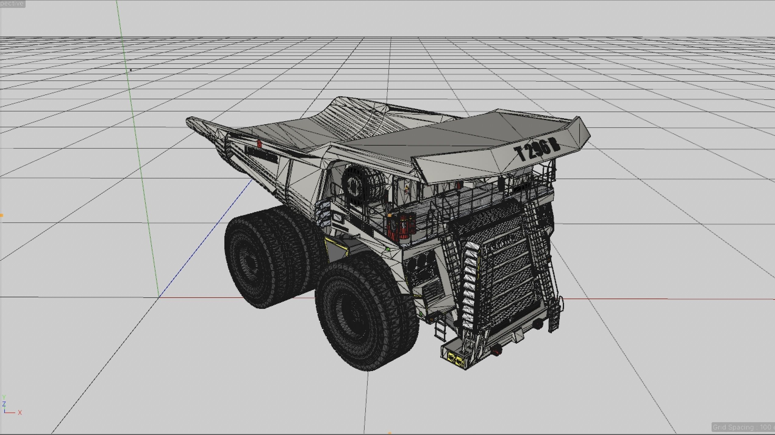 Liebherr Mining Truck 3D model | CGTrader