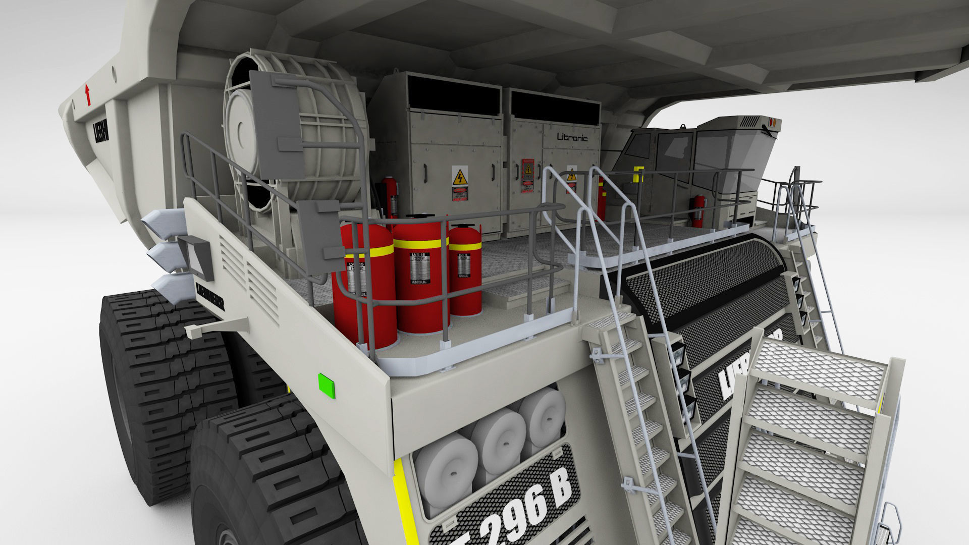 Liebherr Mining Truck 3D model | CGTrader