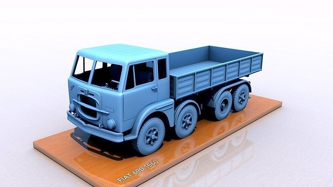 Fiat 690 1960 3D model 3D printable | CGTrader