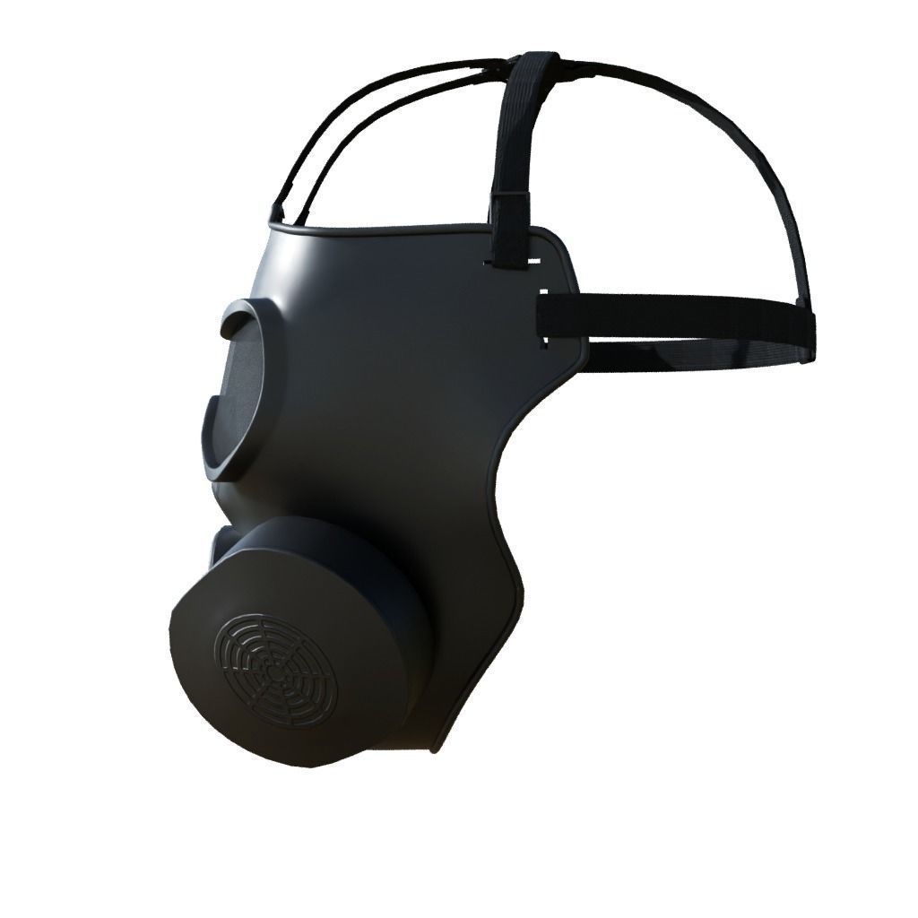 3D model Gas Mask VR / AR / low-poly | CGTrader