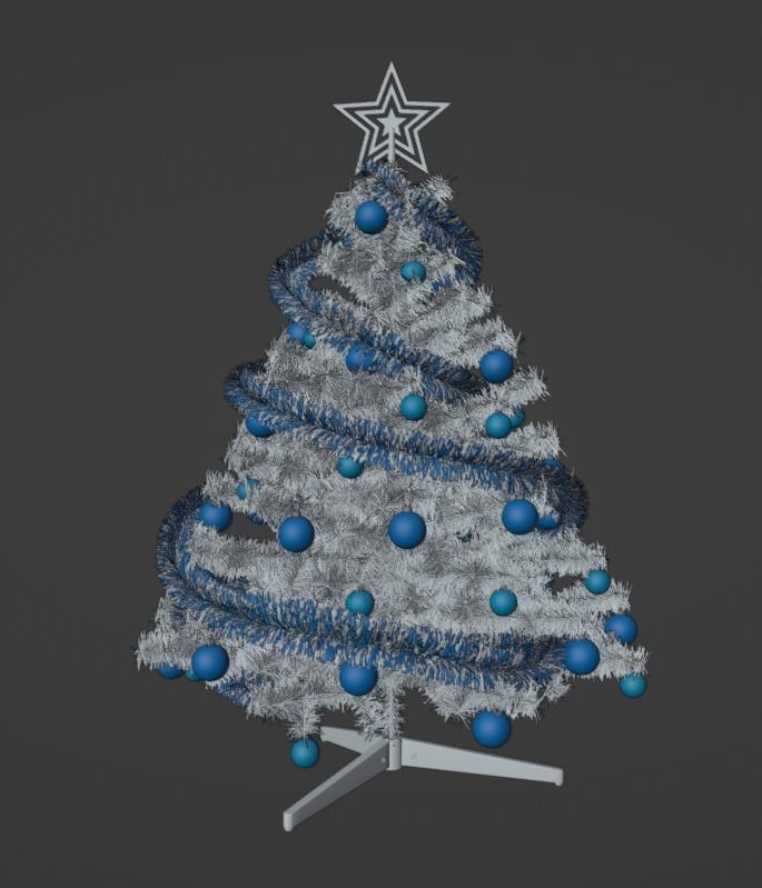 Christmas tree 3D model 3D model | CGTrader