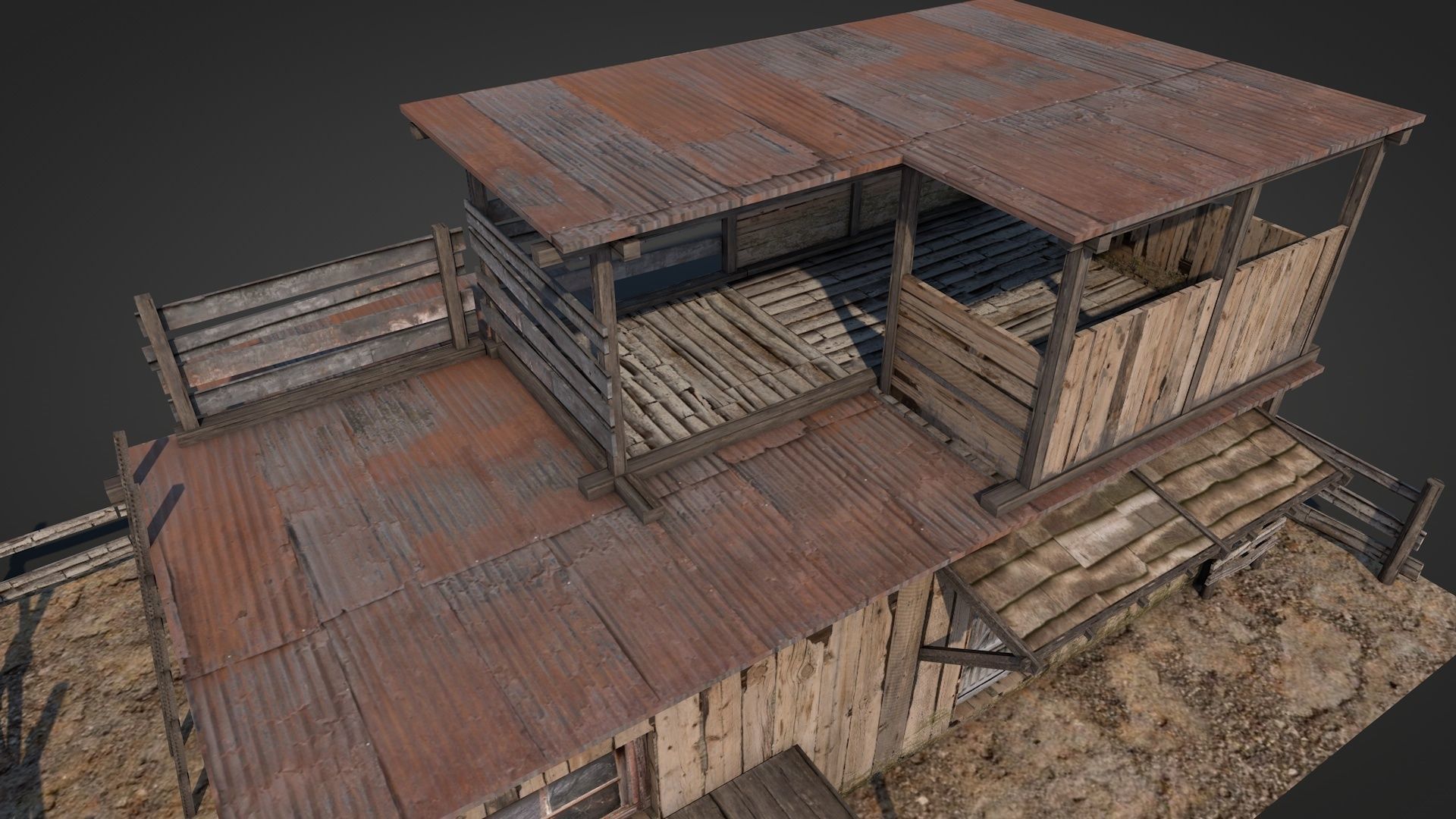 3D model Anatolian Village Shack 1 VR / AR / low-poly | CGTrader