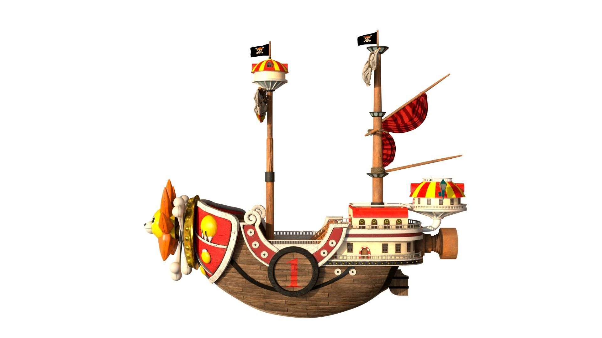 Sunny Go - One Piece 3D model | CGTrader