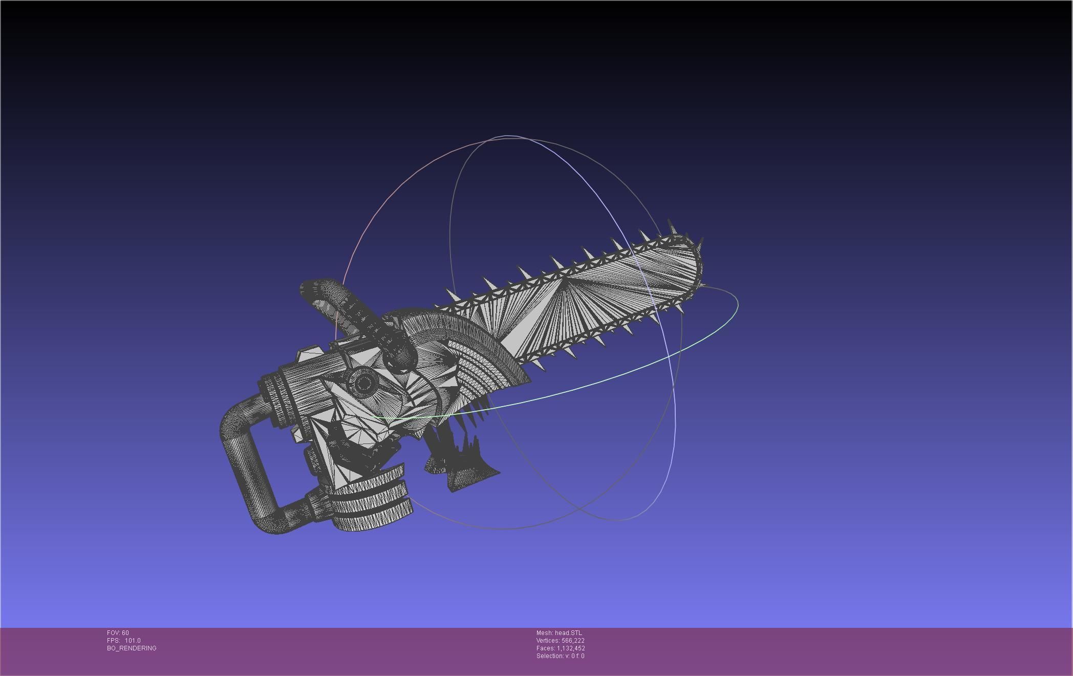 Chainsaw Man head printable assembly 3D model 3D printable | CGTrader