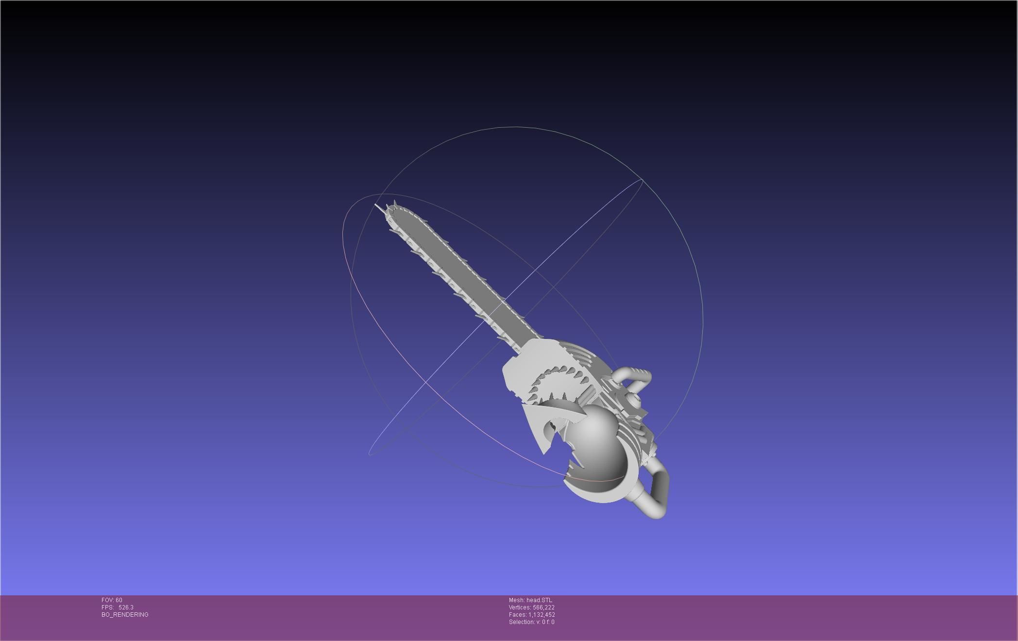 Chainsaw Man head printable assembly 3D model 3D printable | CGTrader