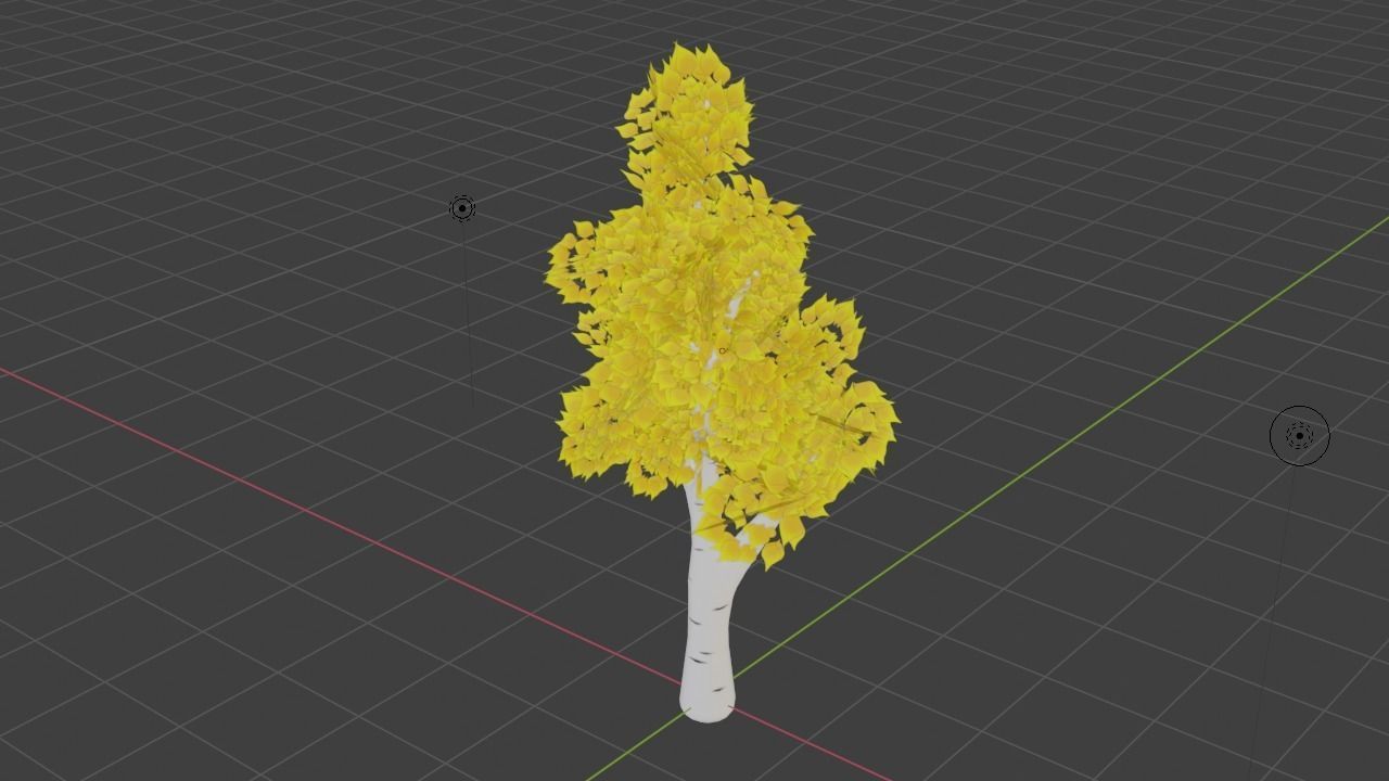 Stylized birch 3D model | CGTrader