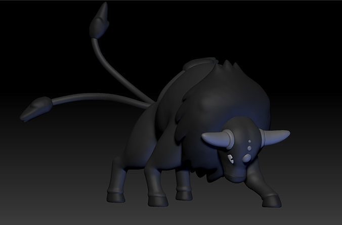 Pokemon Paldean Tauros Combat Breed 3D model 3D printable | CGTrader