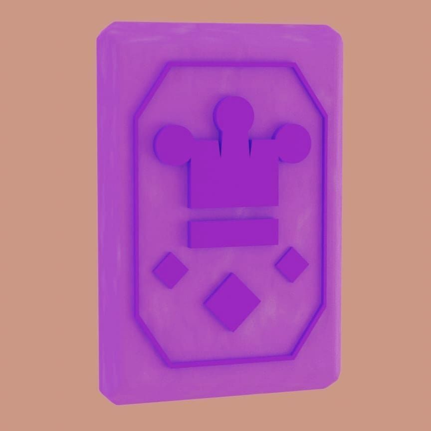 3D model Rank game asset - 3d Crystal model - Low Poly VR / AR / low ...