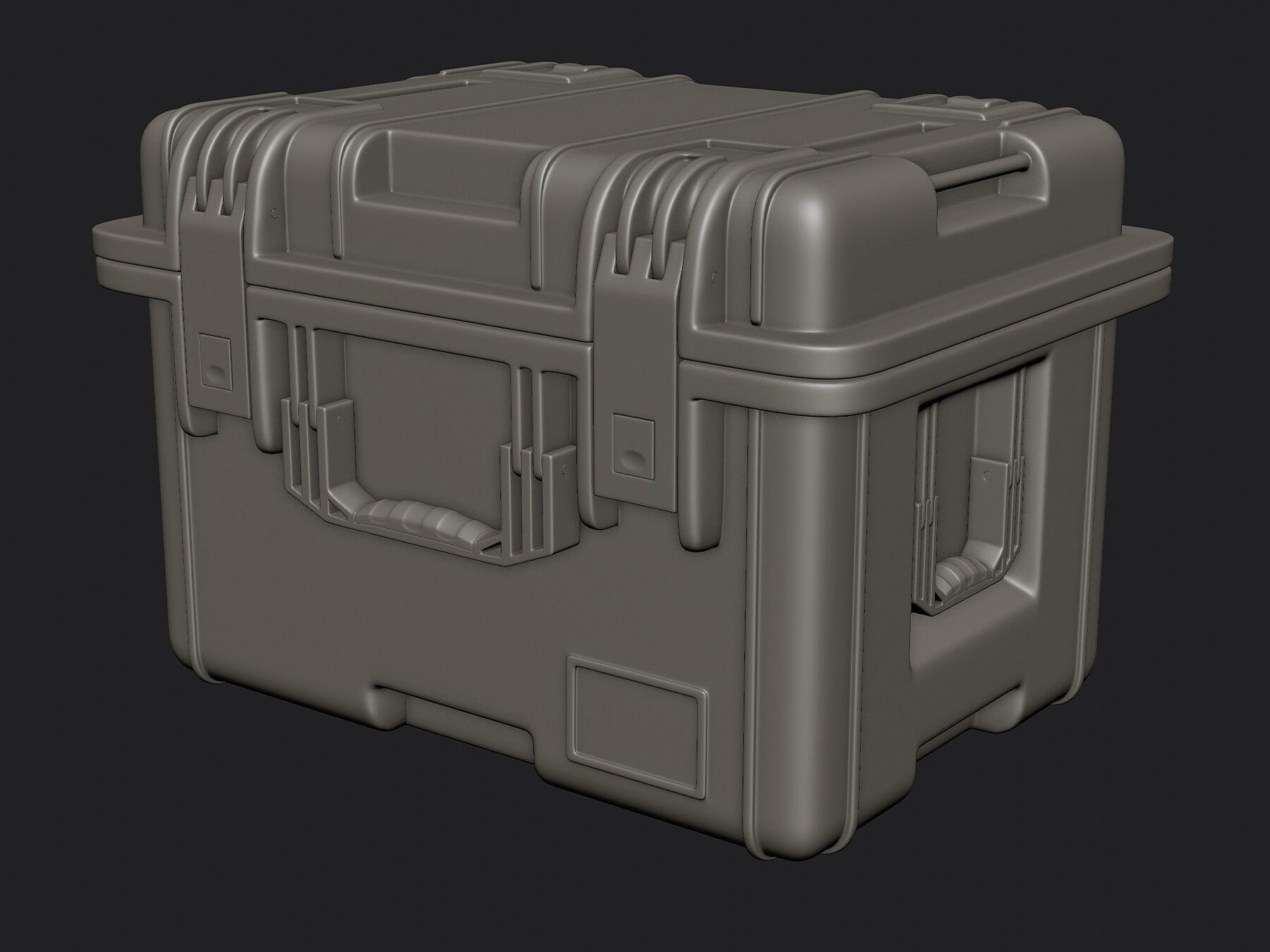 Military Crate High Poly 3D model 3D model | CGTrader