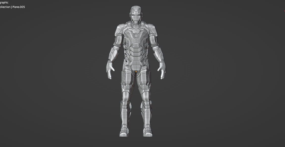 IRON MAN SUIT ROBOT 3D model animated rigged | CGTrader