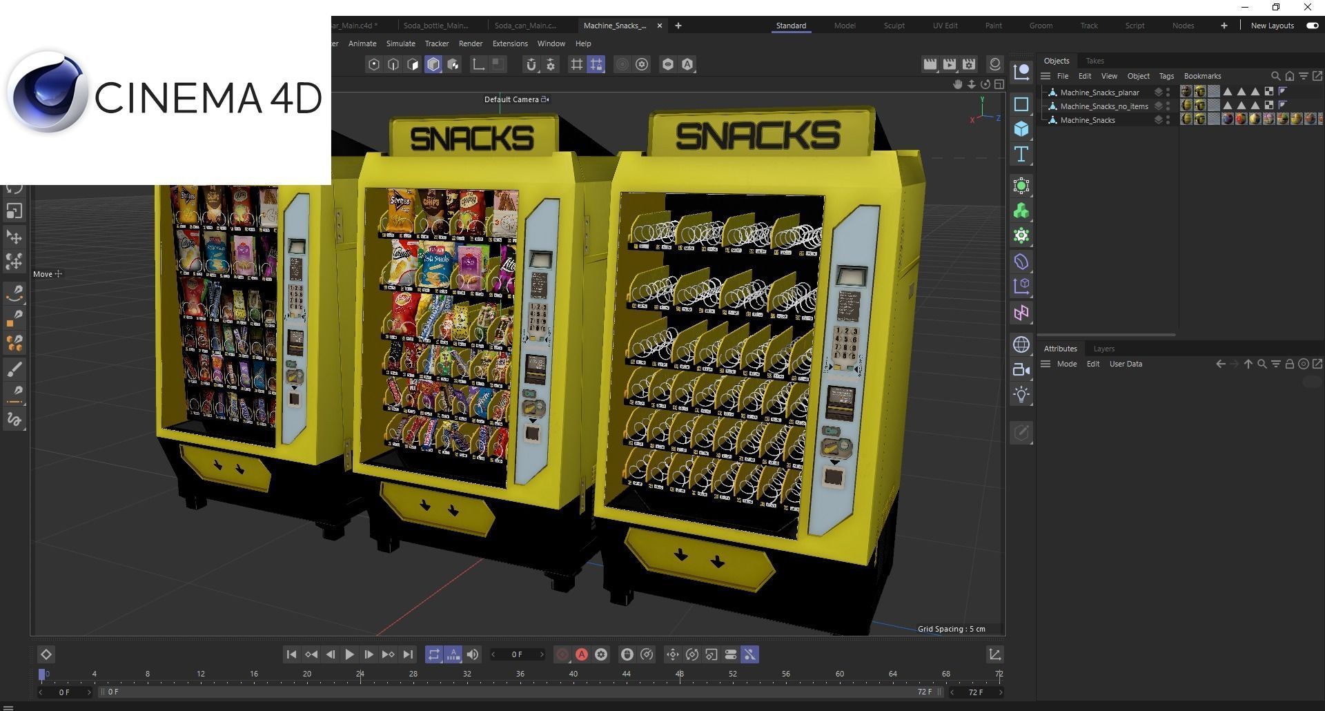 3D model Vending machine VR / AR / low-poly | CGTrader