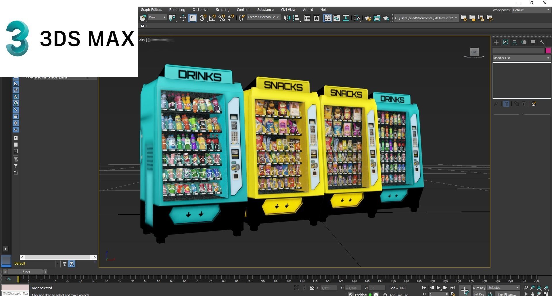 3D model Vending machine VR / AR / low-poly | CGTrader