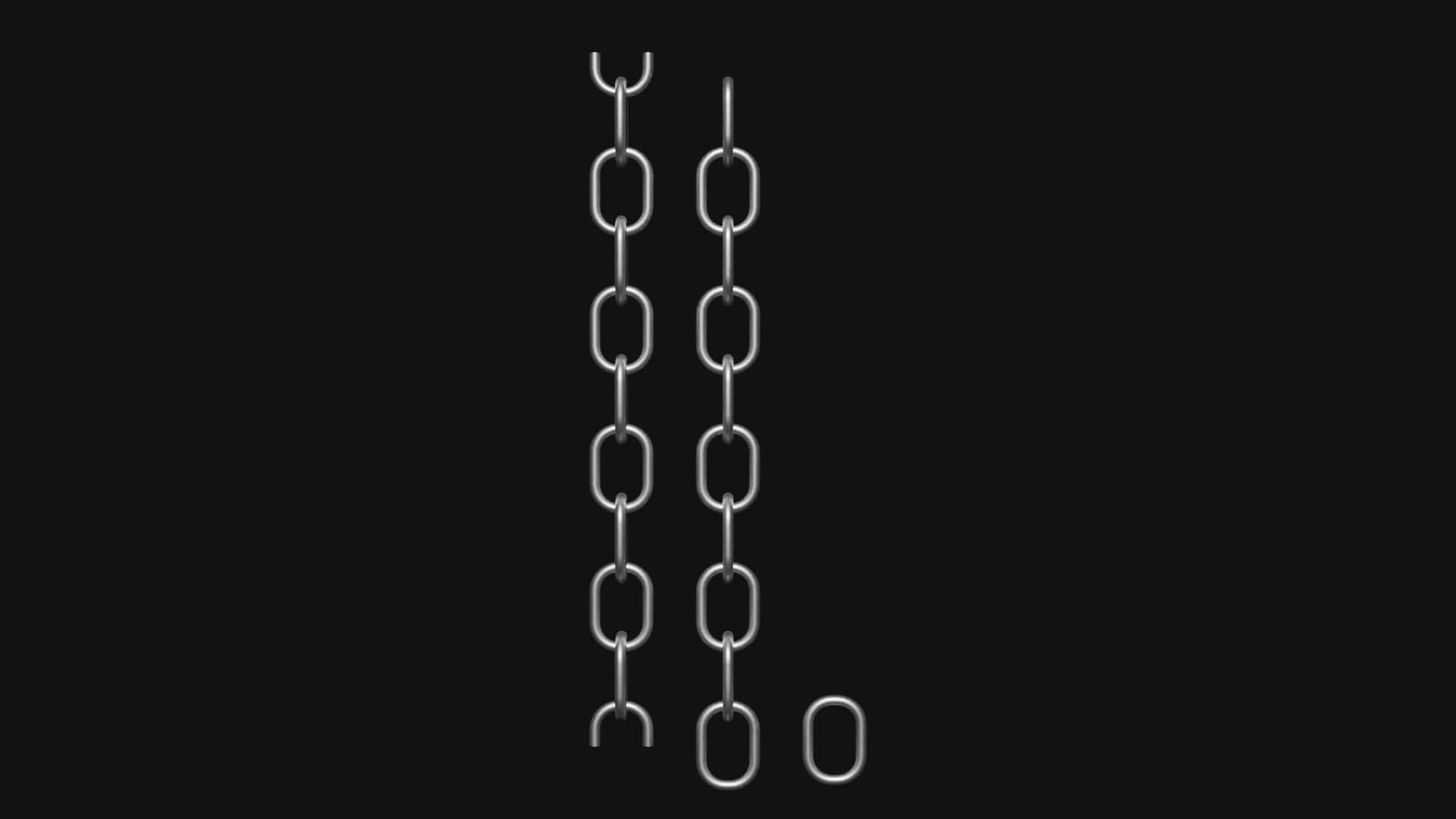 3D model Chains Pack VR / AR / low-poly | CGTrader