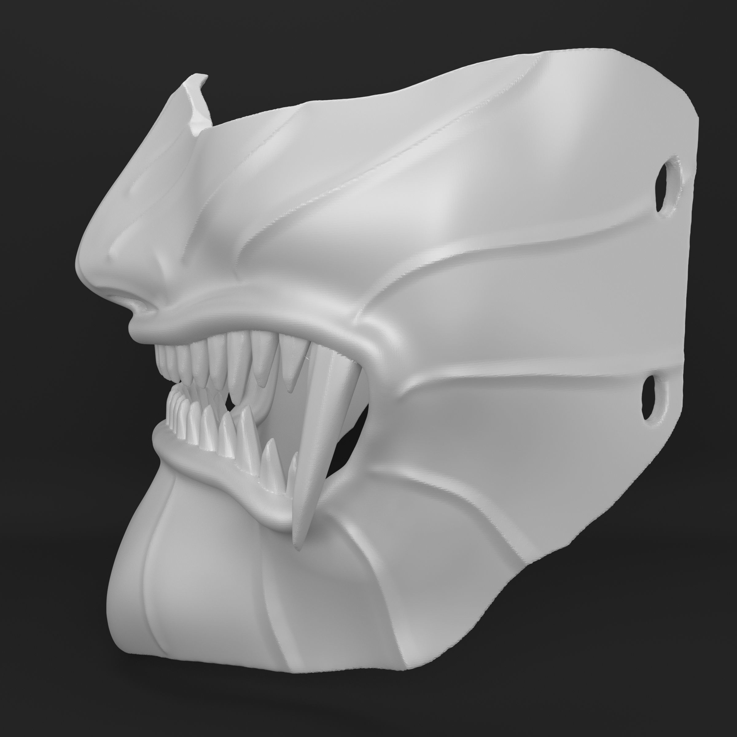 Samurai Masks STLs 4 in 1 Bundle 3D model 3D printable | CGTrader