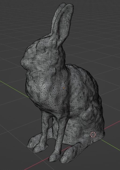3D model Realistic Hare Statue VR / AR / low-poly | CGTrader