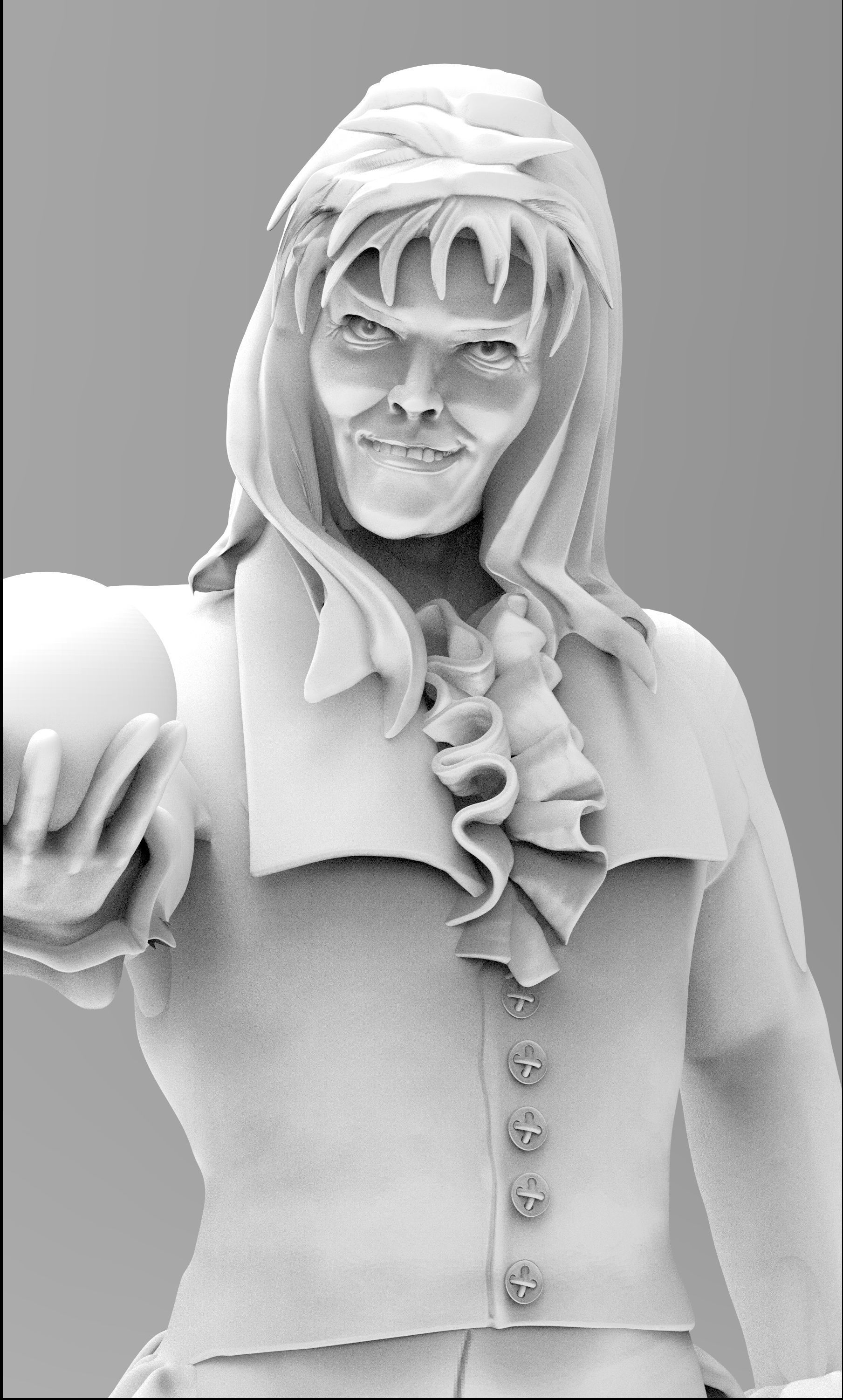 Labarynth Jareth the Goblin King 3D model 3D printable | CGTrader