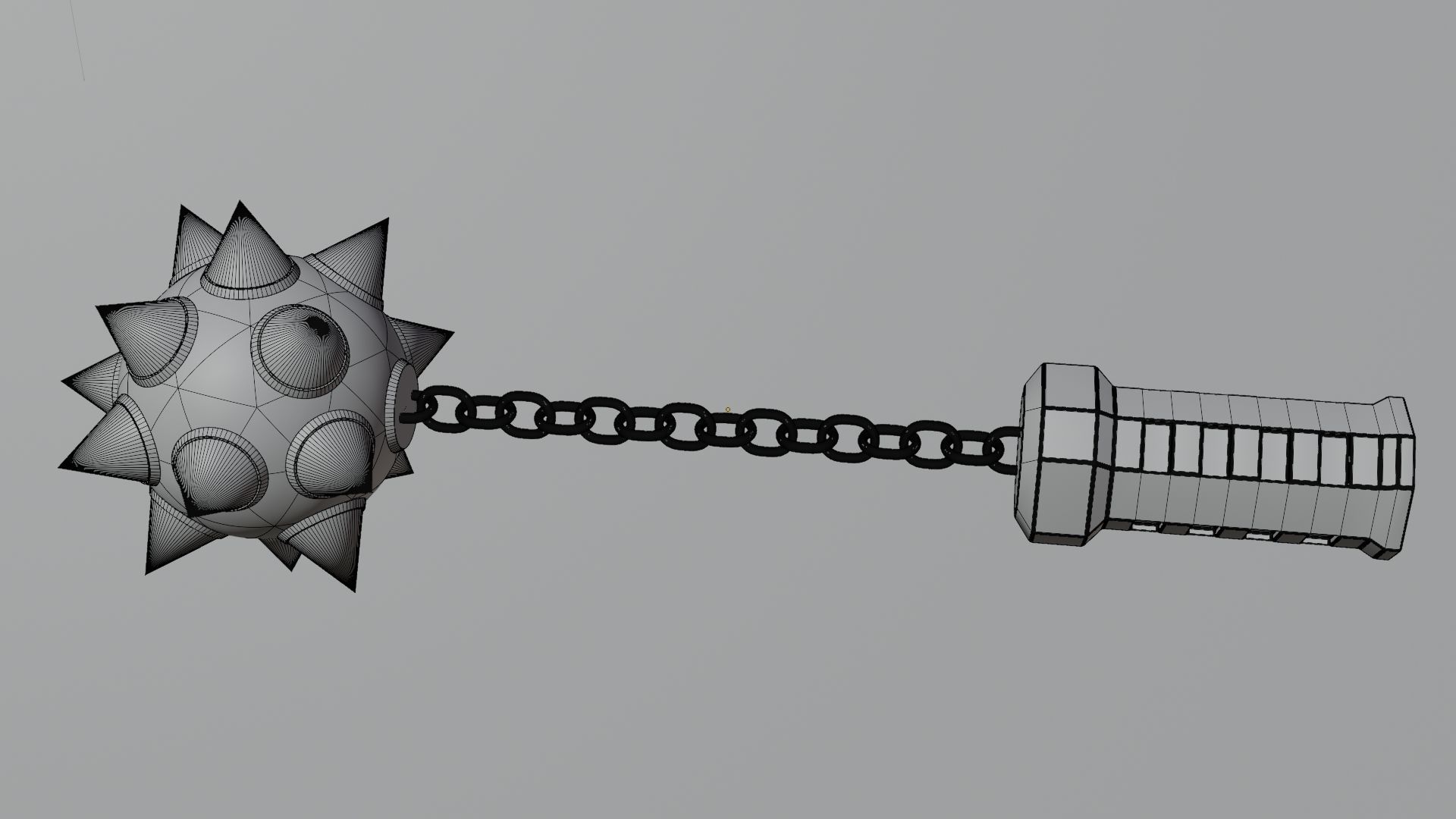 Sci-Fi Spike Ball Weapon 3D model | CGTrader