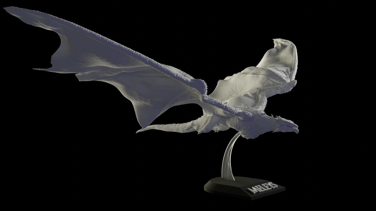 Meleys from The House of the Dragon 3D model 3D printable | CGTrader