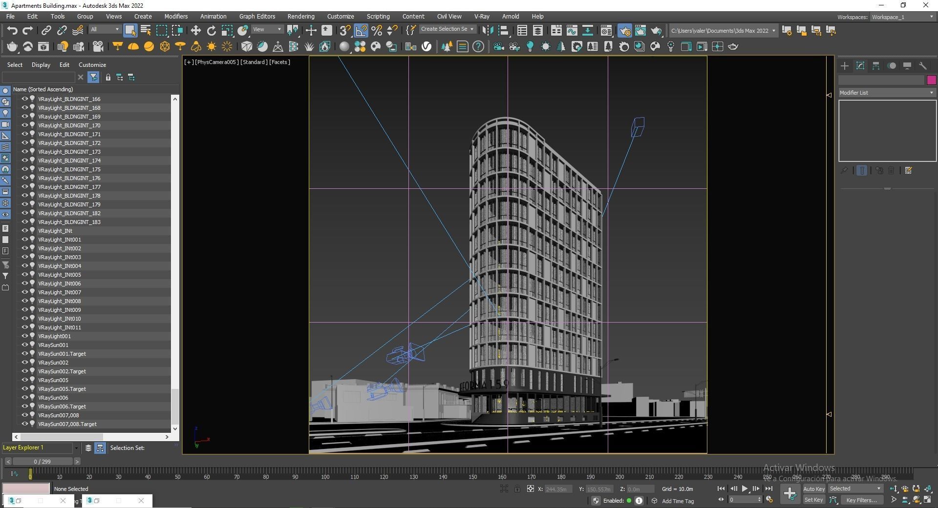 Residential building 3D model | CGTrader