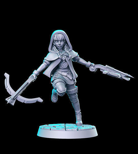 Linkle Legend of zelda 32mm Pre-supported 3D model 3D printable | CGTrader