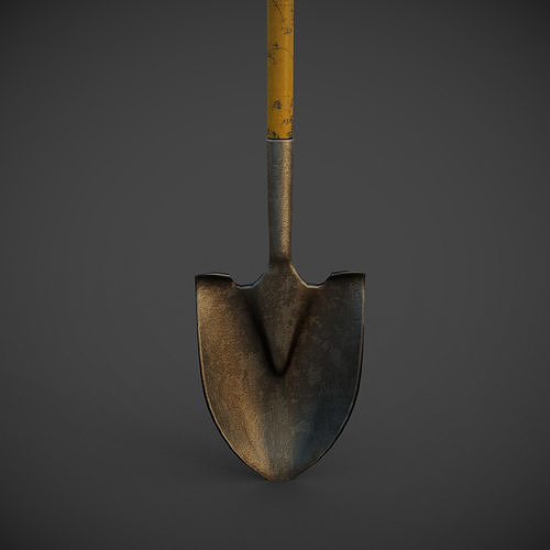 3D model shovel VR / AR / low-poly | CGTrader