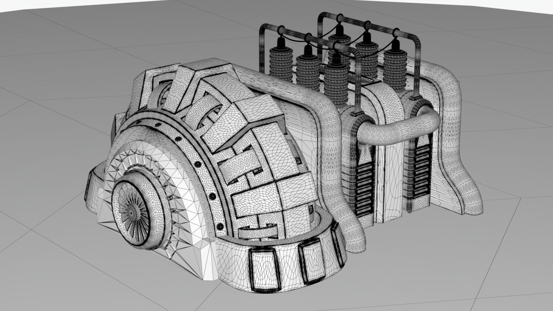 3D model Industrial Transformers 4K Textures VR / AR / low-poly | CGTrader