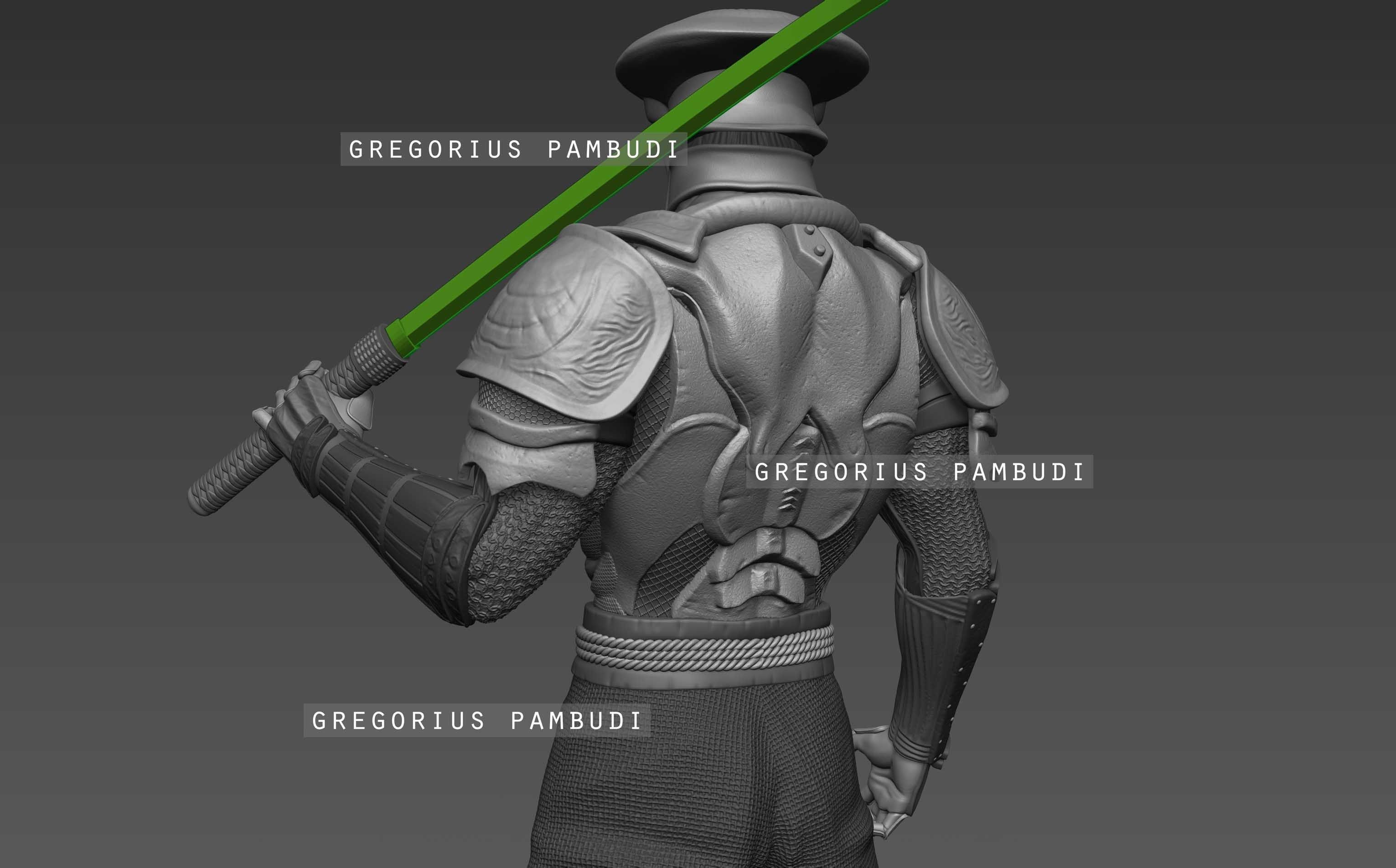 Yoshimitsu Tekken Fan Art Statue 3d Printable 3D model 3D printable ...