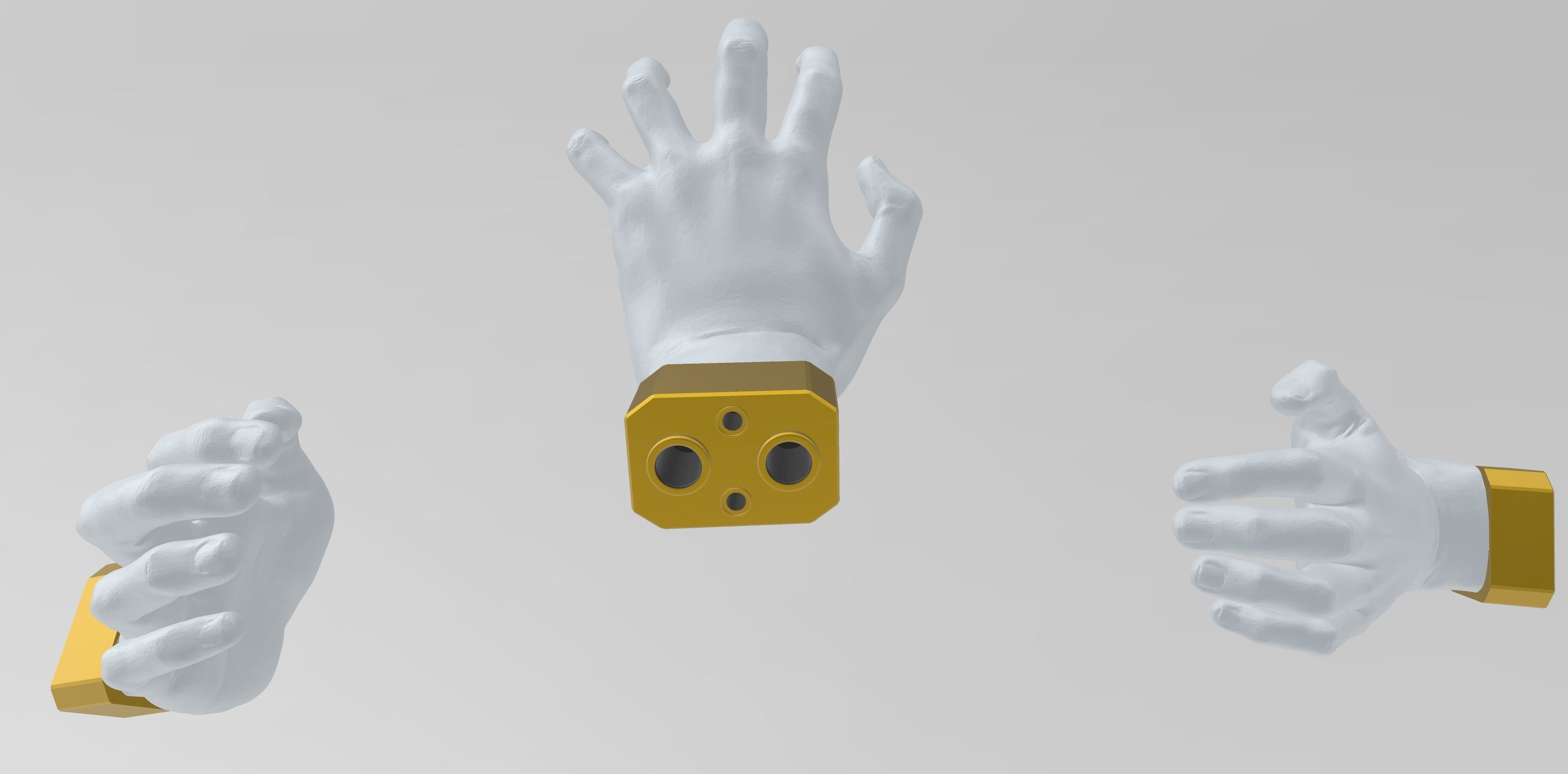 Tomura Shigaraki Hands 3D Model - Tomura Shigaraki Cosplay 3D model 3D ...