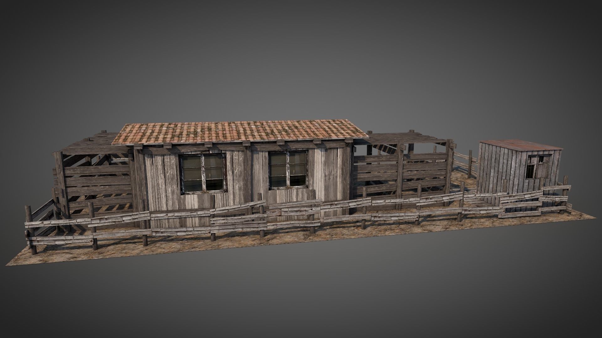 3D model Anatolian Village Shack 3 VR / AR / low-poly | CGTrader