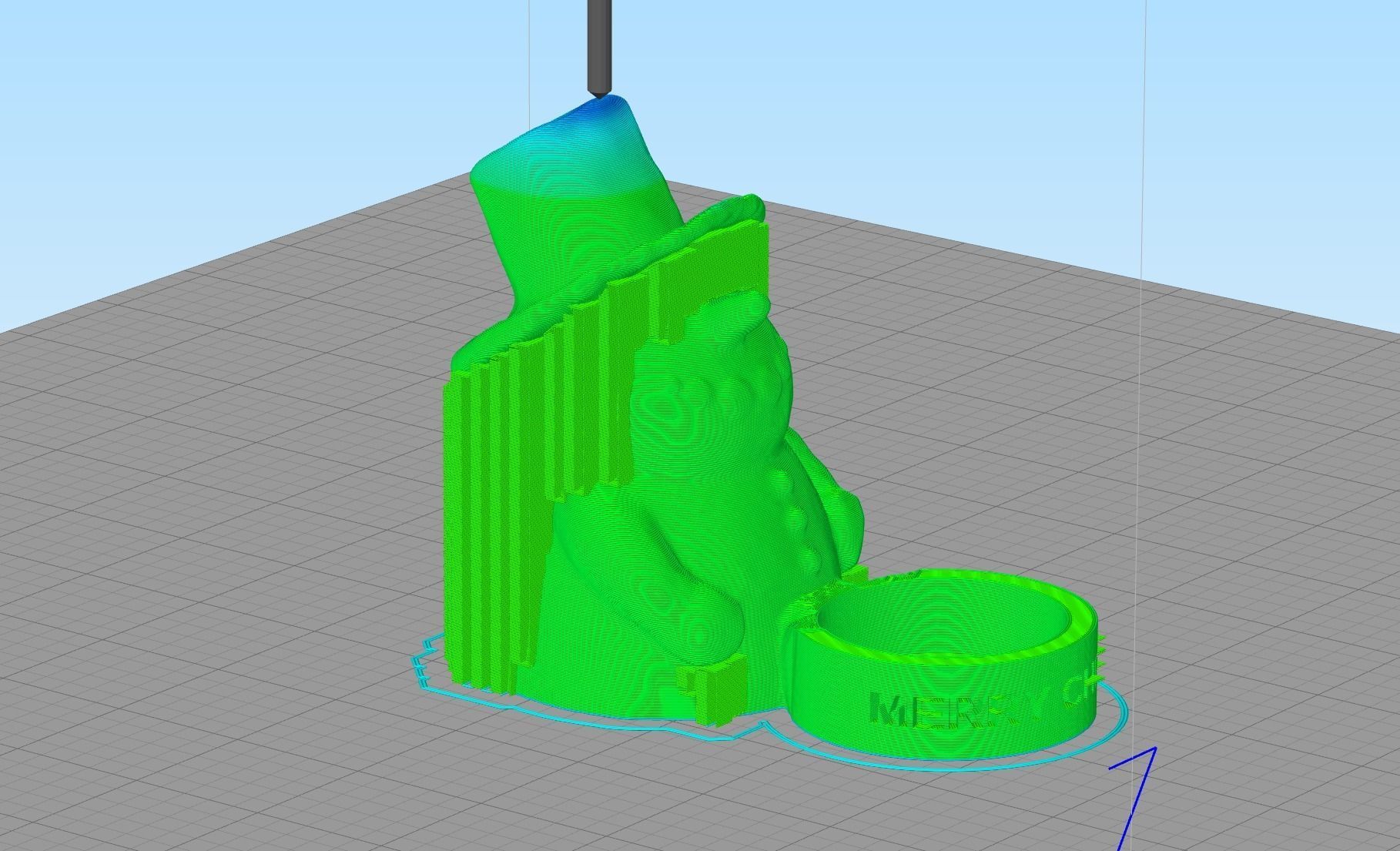 Snowman tealight 3D model 3D printable | CGTrader