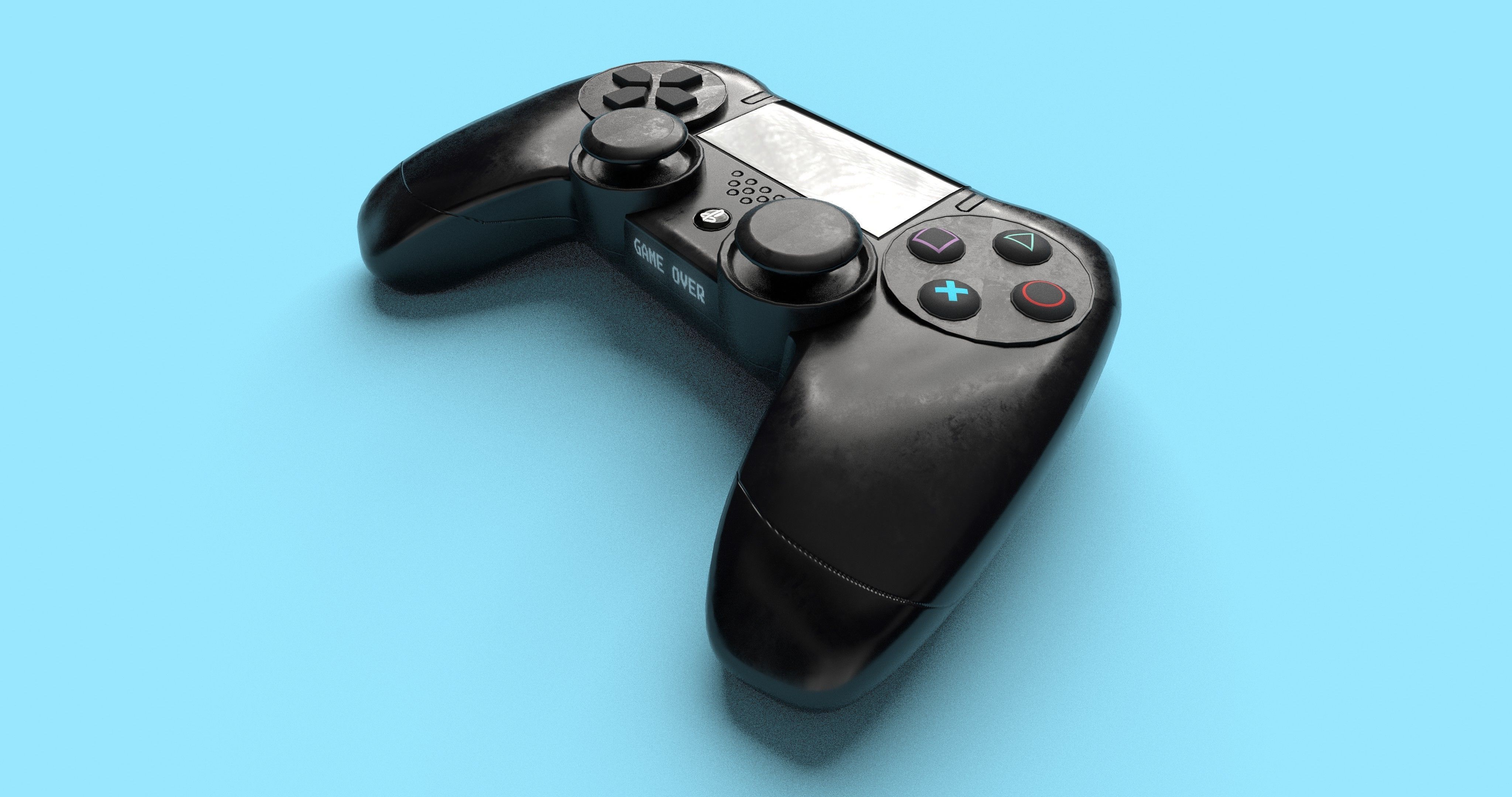 ps controller 3D model | CGTrader