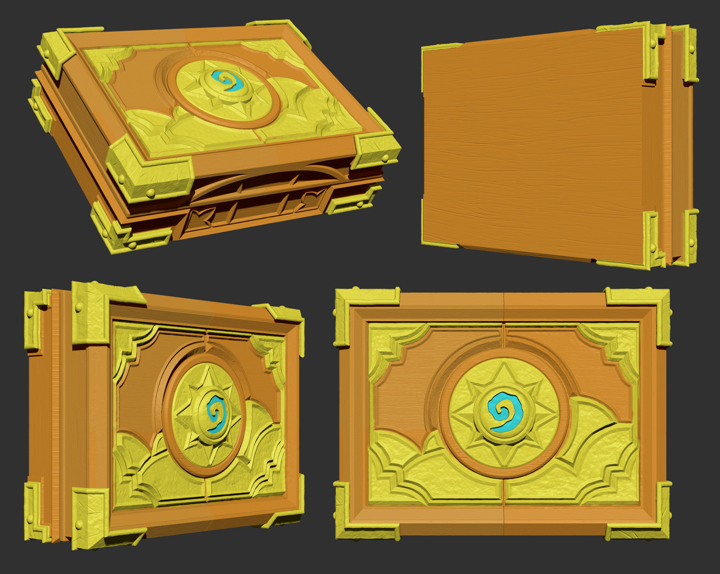 Blizzard Hearthstone Collection Box 3D print model 3D model 3D ...