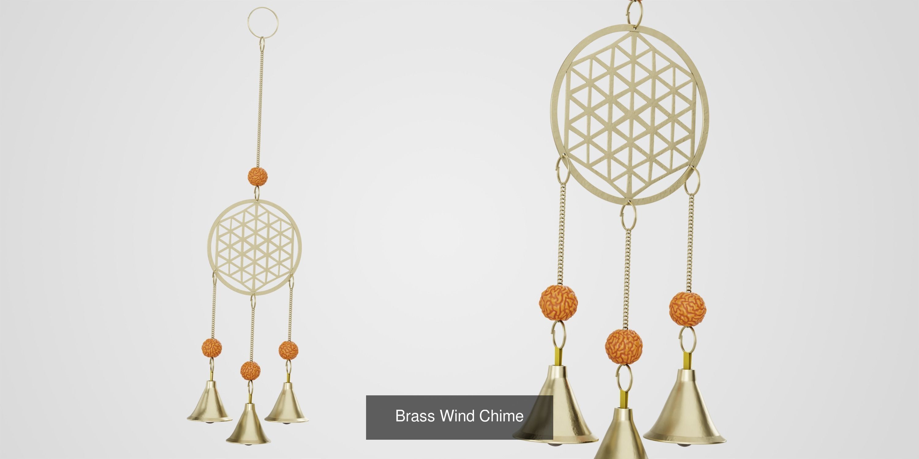 Wind Chime Collection | CGTrader